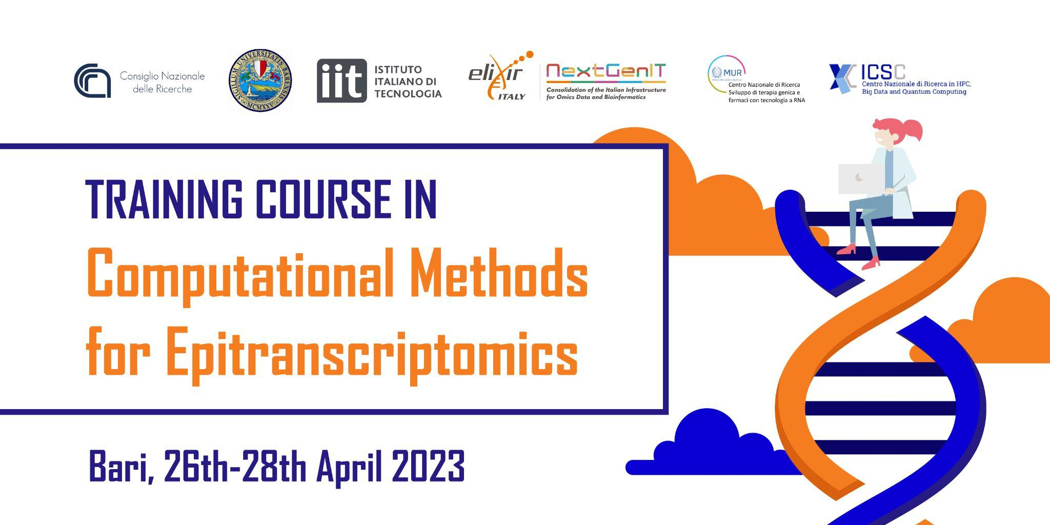 Training courses 2023: Training Course in Computational Methods for Epitranscriptomics. | ELIXIR ...